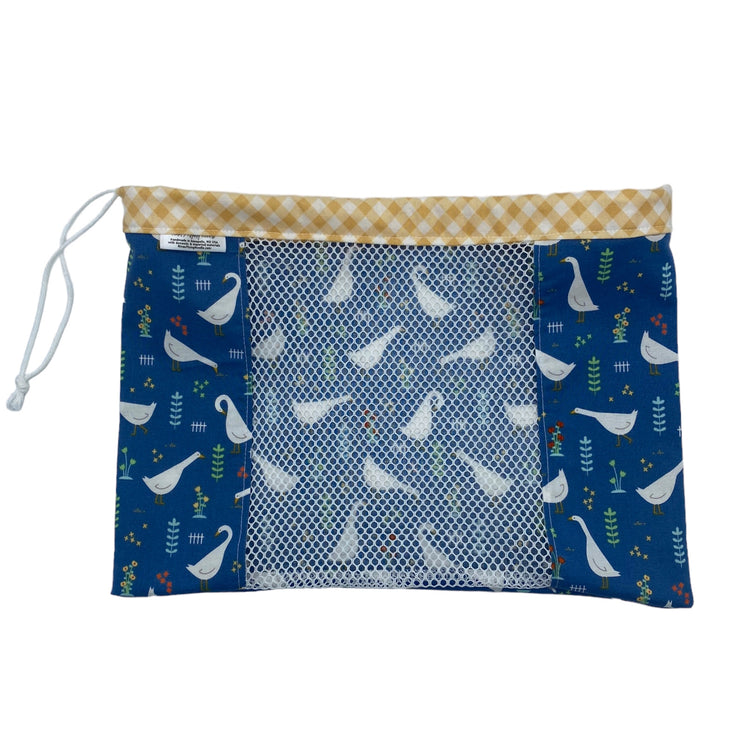 Medium Produce Bag Geese – Nina's Flying Needle