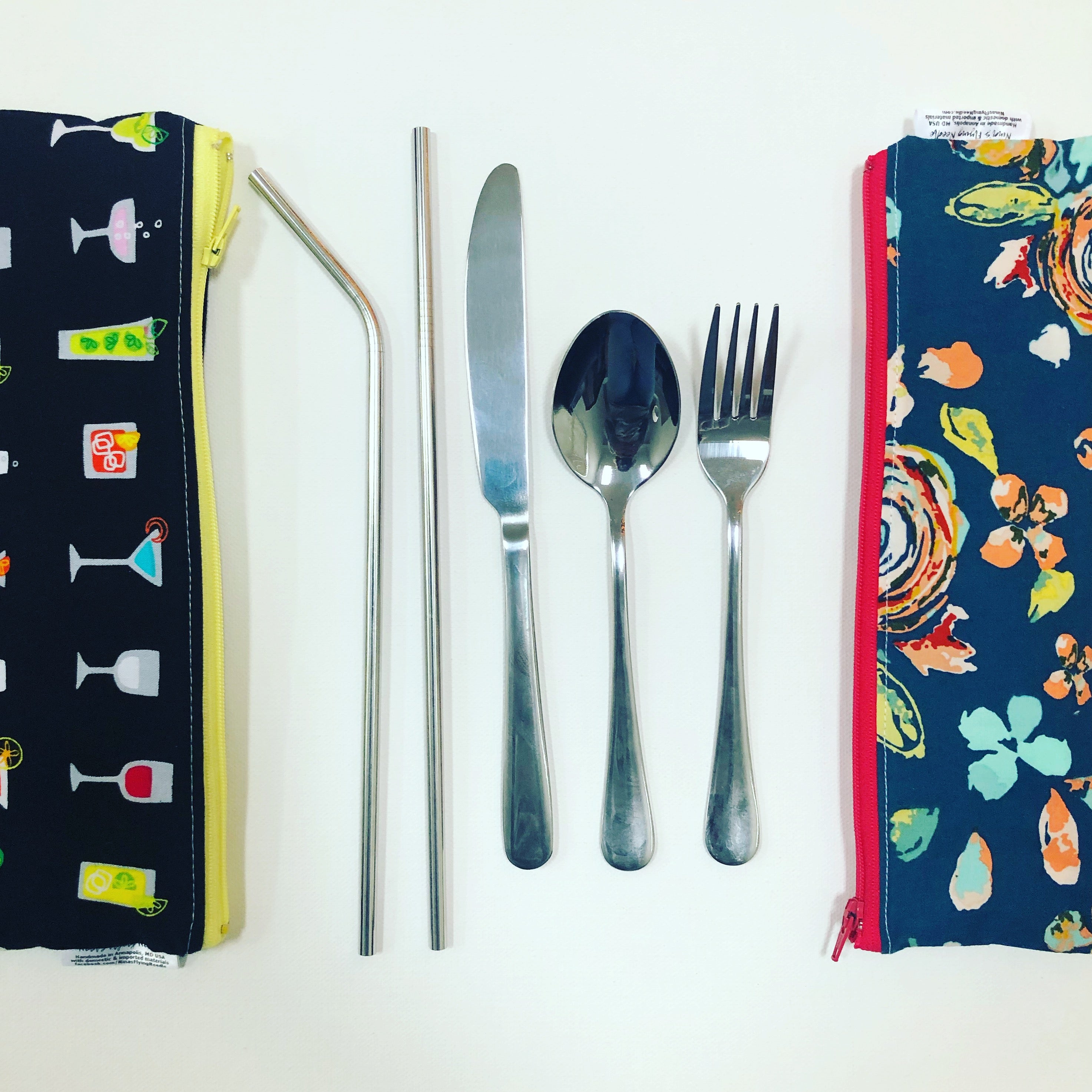 On-the-Go, Reusable Silverware – Nina's Flying Needle